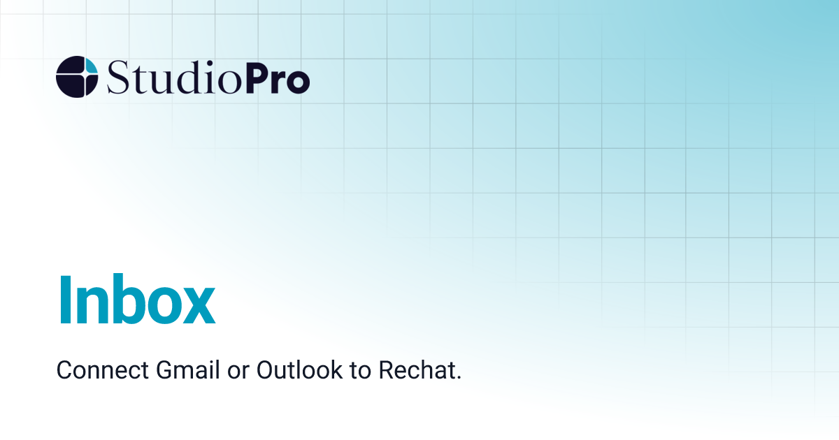Inbox | Studio Pro
