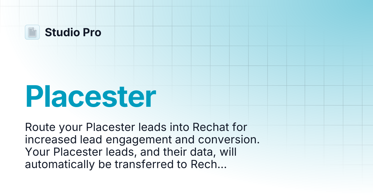 Placester | Studio Pro